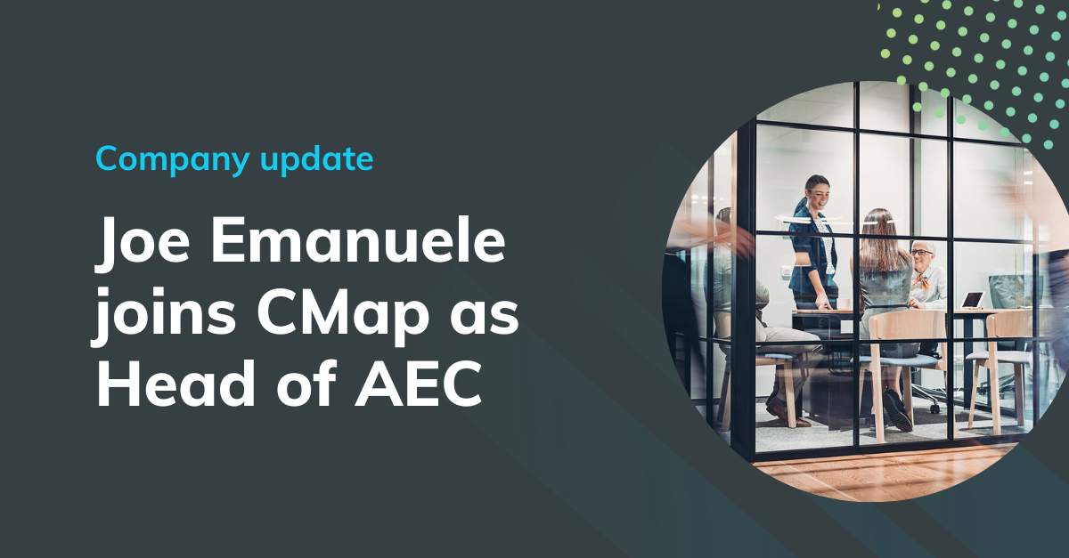 CMap | Joe Emanuele joins CMap Software as Head of AEC